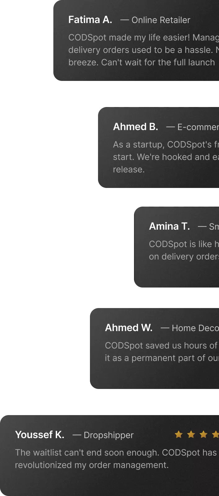 CODSPOT - Empowering E-Commerce, Simplifying Success
